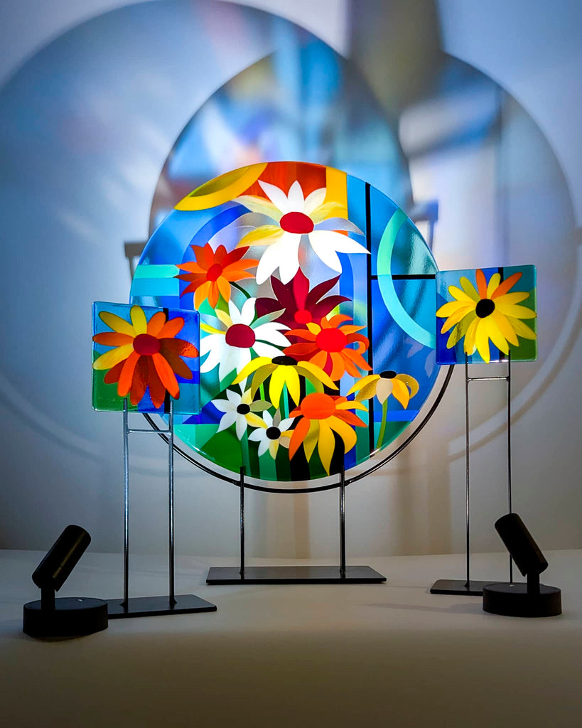 When homes whisper, art can speak – Glass Art by Linda